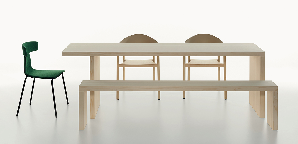 PLANK BENCH designed by Konstantin Grcic - CONTEMPORARY DESIGN NEWS