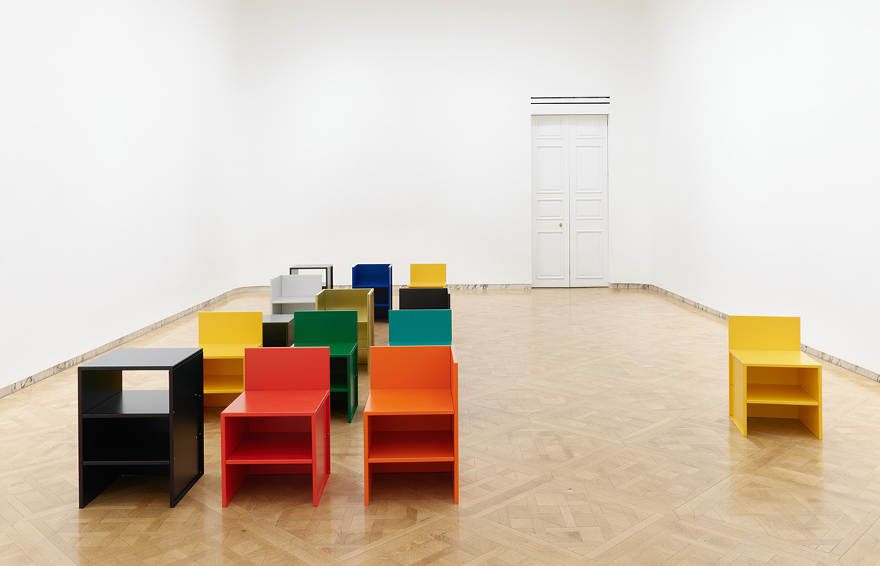 Donald Judd exhibition at the New York gallery S94 Design ...