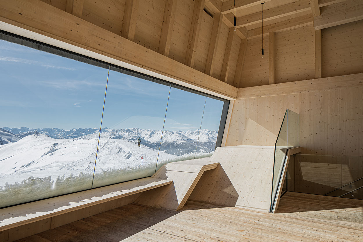 Snøhetta designs viewing tower and panorama room in the Tyrolean Alps ...