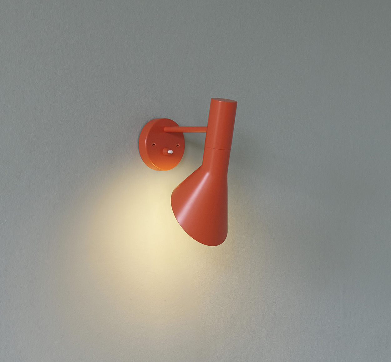 Louis Poulsen AJ lamp series by Arne Jacobsen in pastel shades ...