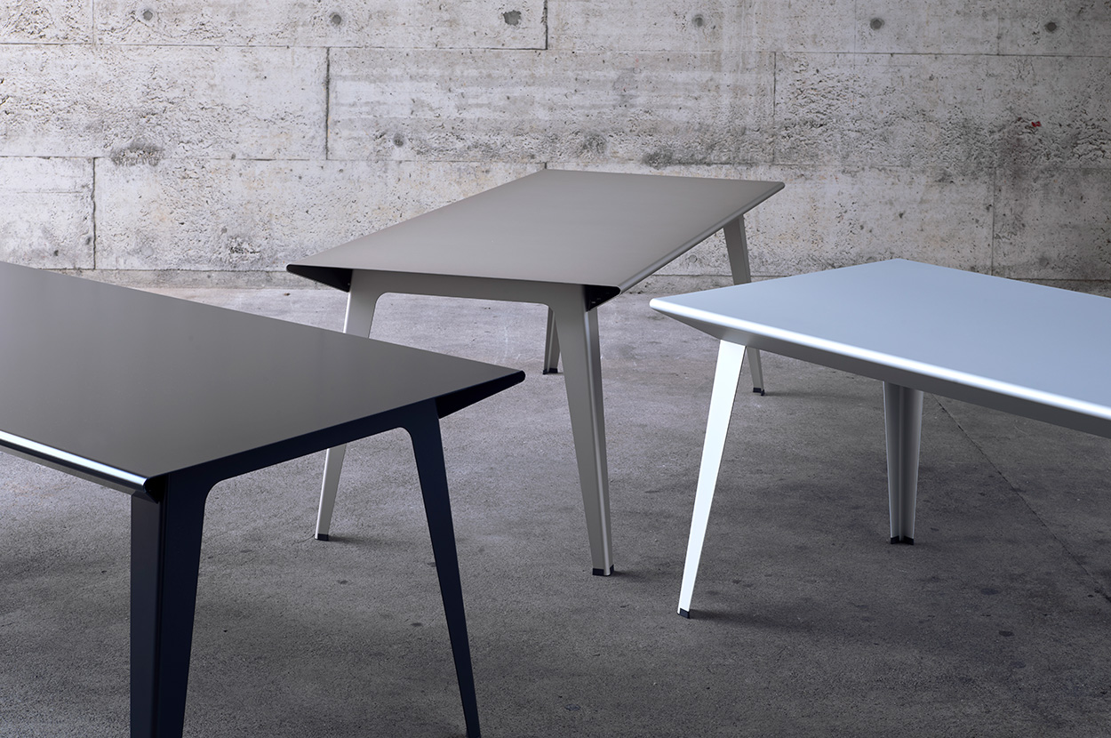 Lehni Table Flex 2.0 designed by Hanspeter Weidmann | Contemporary ...